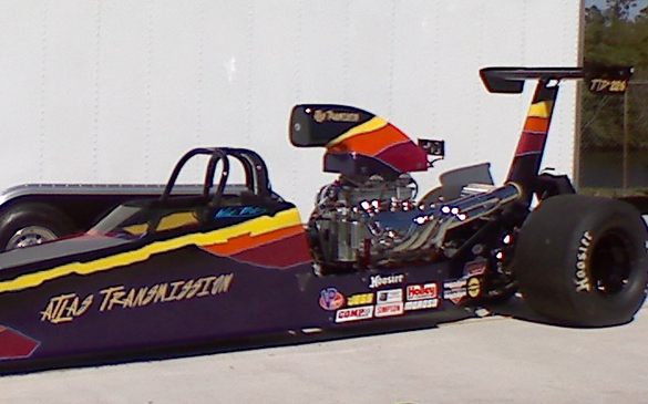 Big Block Chevy Dragster Headers (Upswept) - Mike’s Fab Shop Inc.