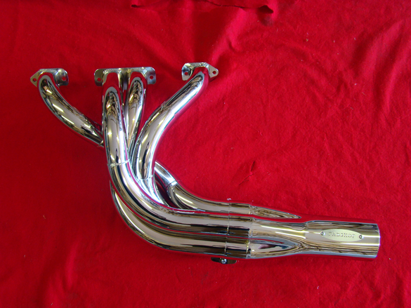 Small Block Chevy Dragster Headers (Downswept) - Mike’s Fab Shop Inc.