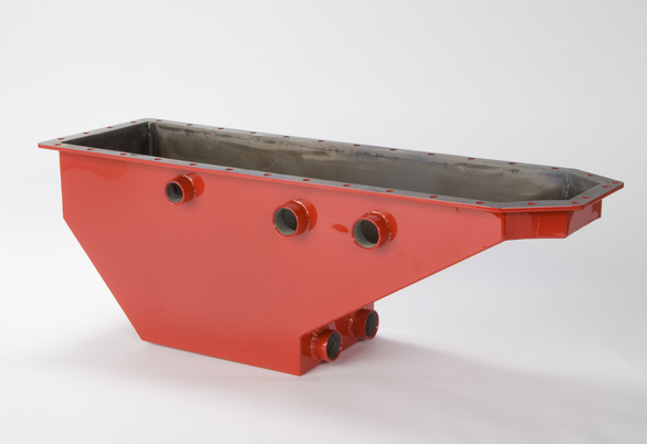 Image Gallery > Tractor Pulling Oil Pan - Mike’s Fab Shop Inc.